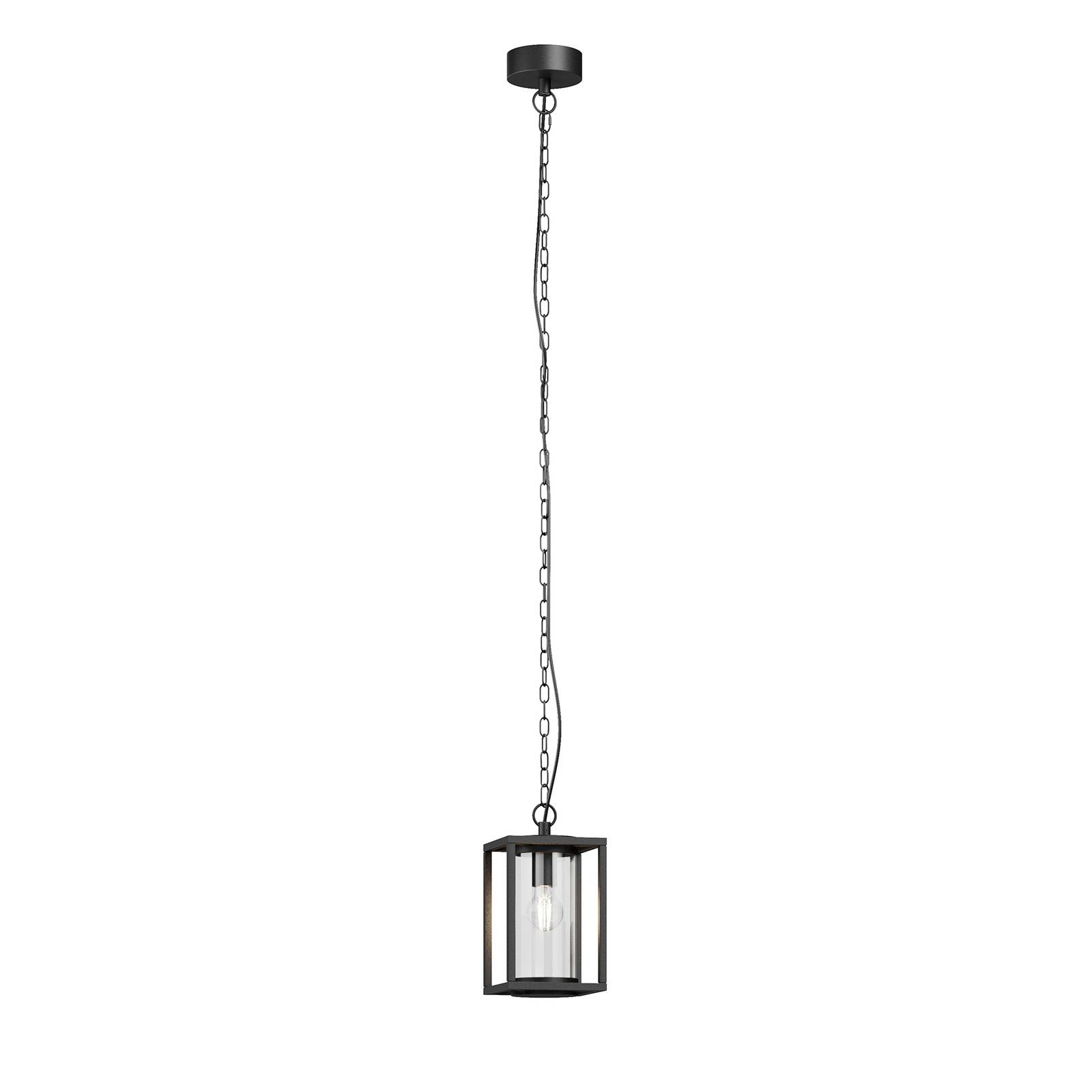 Lucande, suspension d'extérieur Ferda, 25 cm, anthracite, IP44 ...