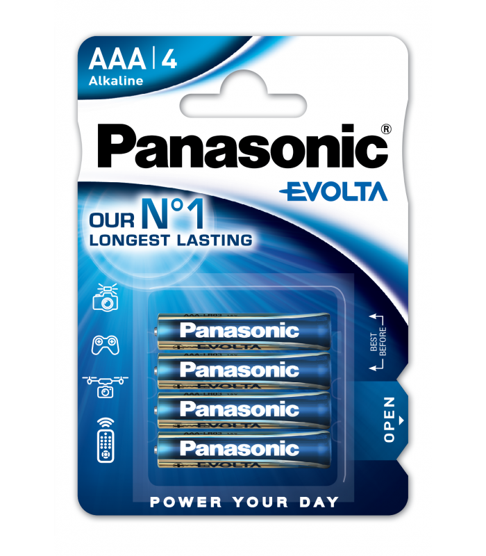 Panasonic Evolta Batteria monouso Mini Stilo AAA Alcalino | Leroy Merlin