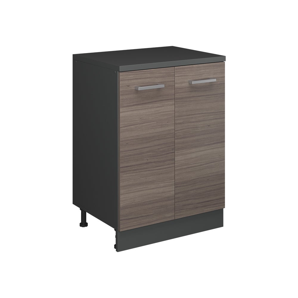 Vicco Mueble para ático Rion, Gris noble, 60 x 81.6 cm sin inclinación ...