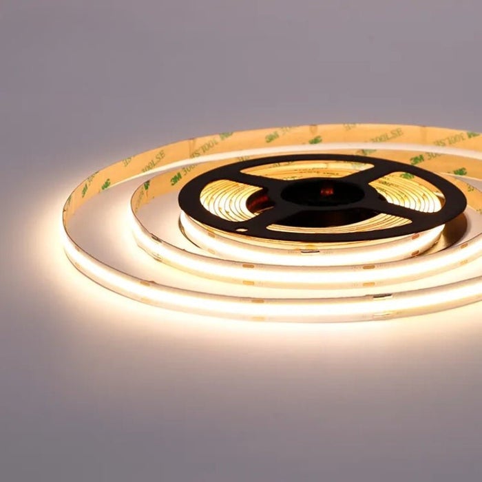Tira LED COB 5M 24V 10W/M IP20 480LED/m Blanco Neutro | Leroy Merlin