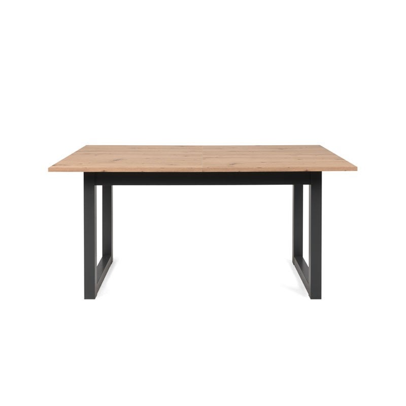 (2c) Mesa de salón cocina moderna extensible roble 160-200 x 90 cm ...