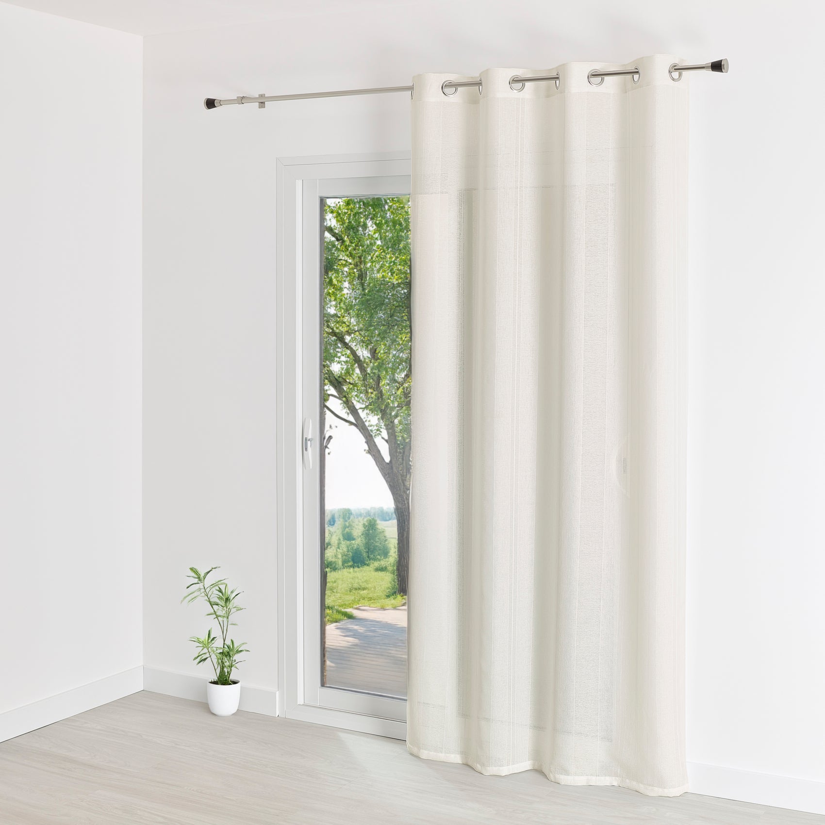 Liso con rayas bordadas | Leroy Merlin