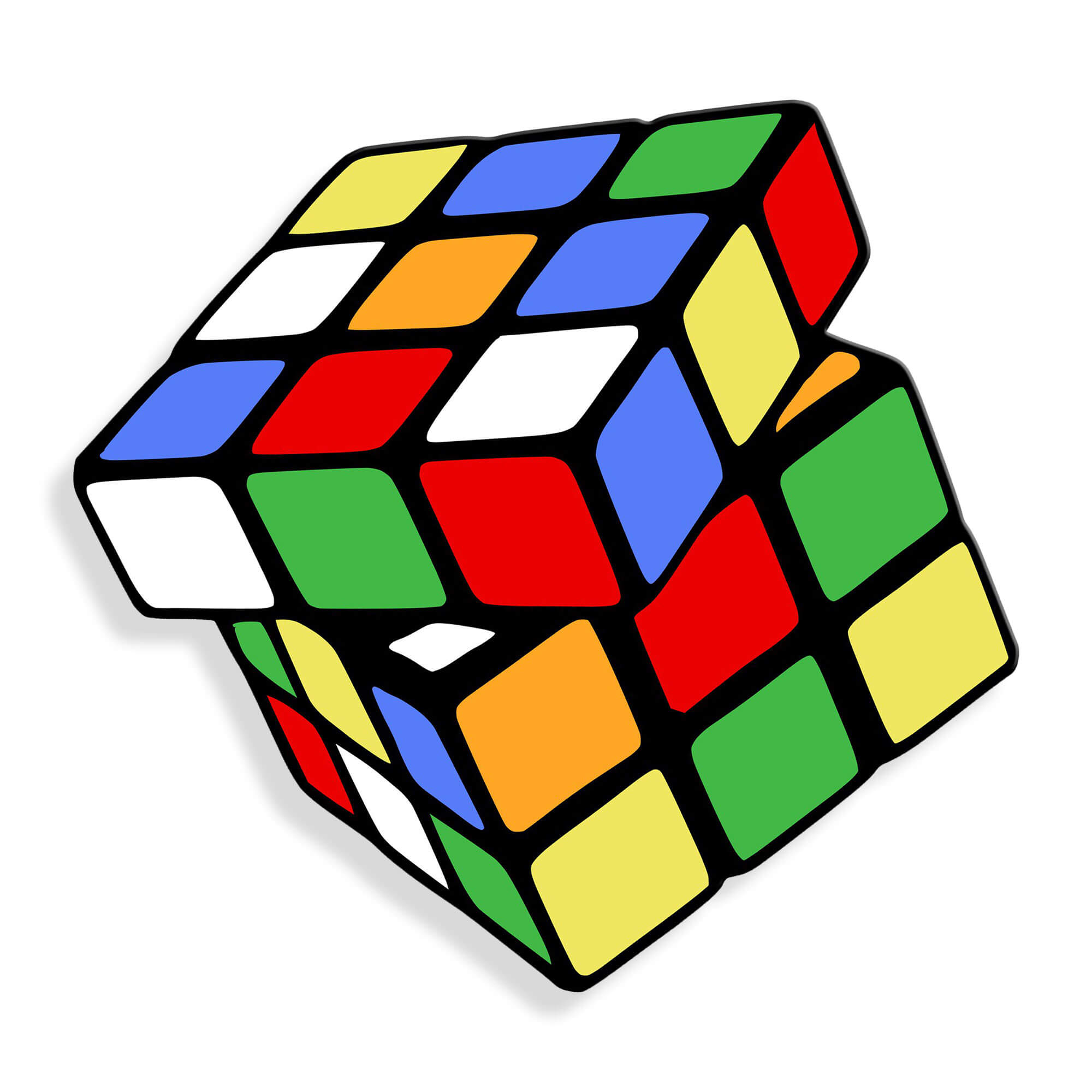 ADM - Tableau moulé Cube jeu | Leroy Merlin