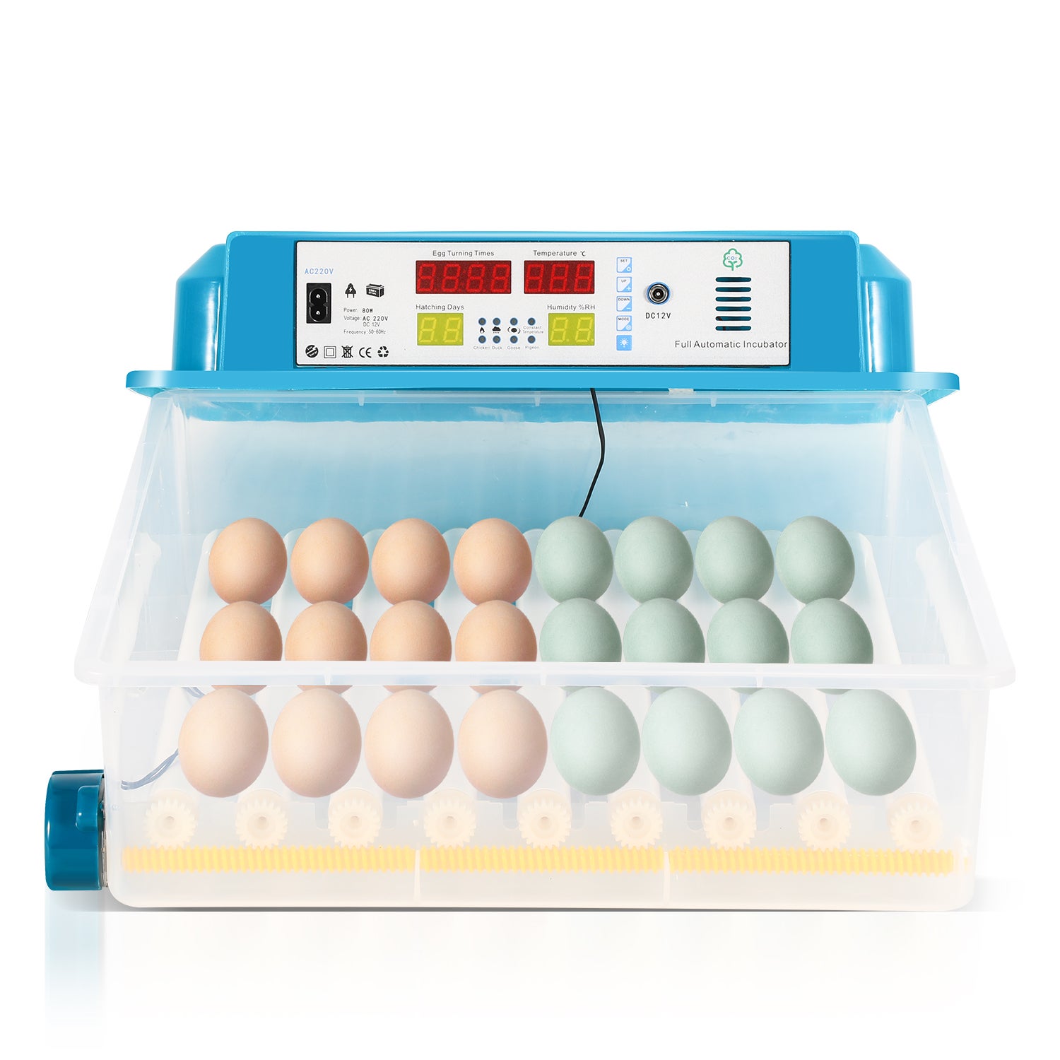 Control Temperatura LED Incubadora Automática 12 Huevos Digital - Para ...