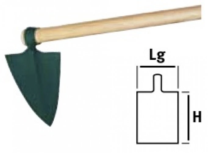 Sape Sartene 1.1kg 24cm sin mango | Leroy Merlin
