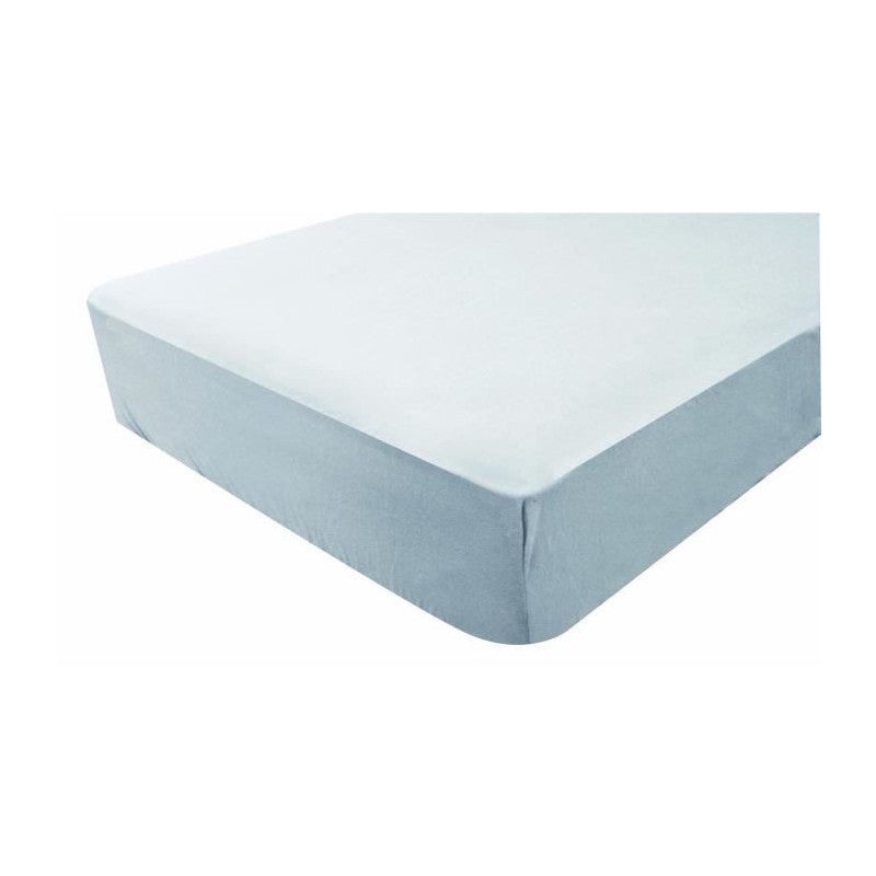 Sábana bajera todo en 1 Lisa Jersey Impermeable Perla 60 x 120 cm ...