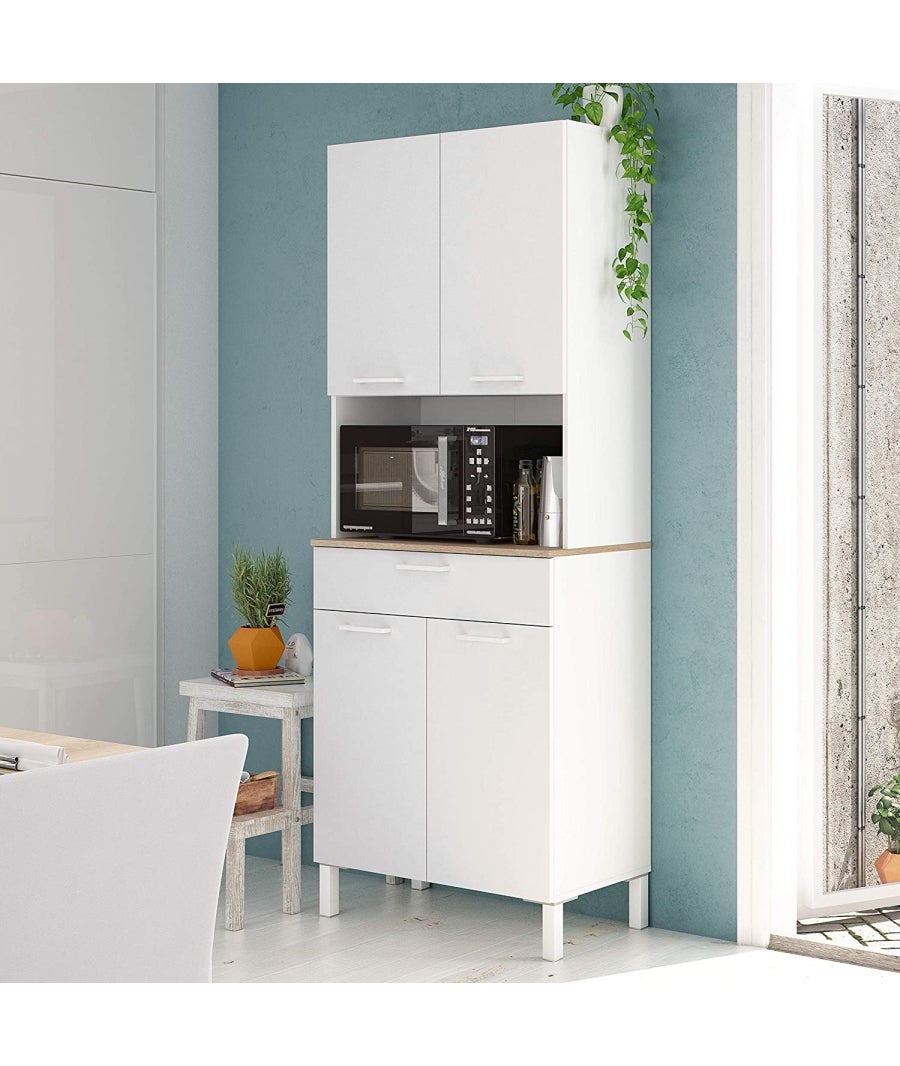 ALACENA VERTICAL COCINA RADON - 72 x 40 x 186 cm | Leroy Merlin