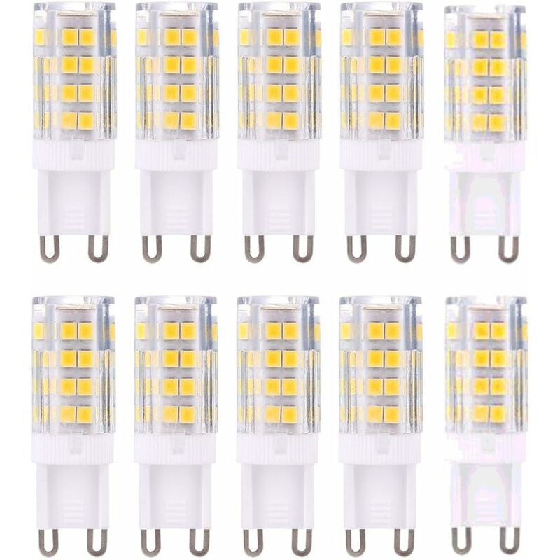 Ampoule LED G9, blanc chaud 3000K 5W, ampoule LED G9 équivalente à une ampoule halogène de 40W ...