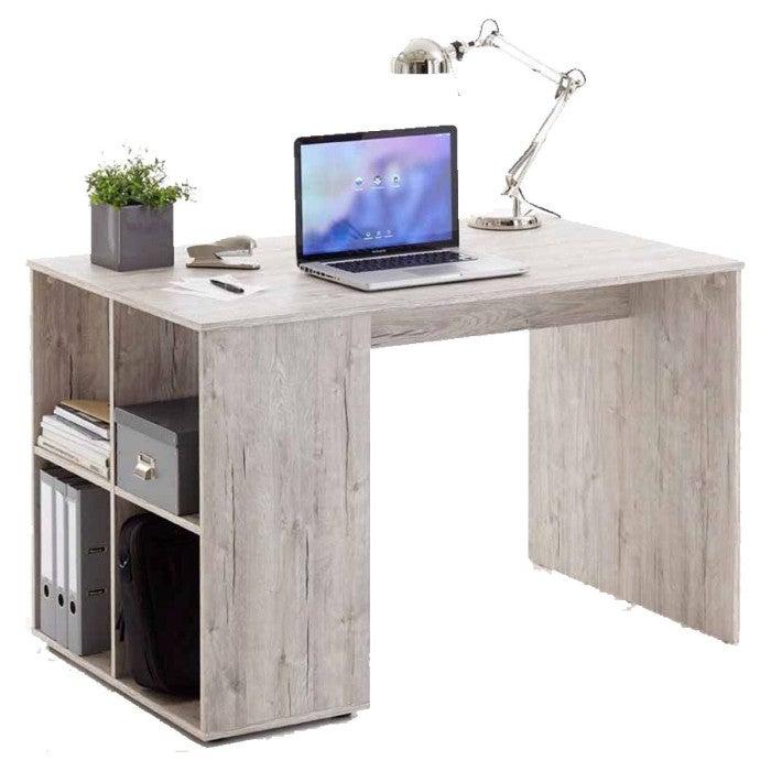 Escritorio recto con estantes laterales L117 cm - Gent | Leroy Merlin