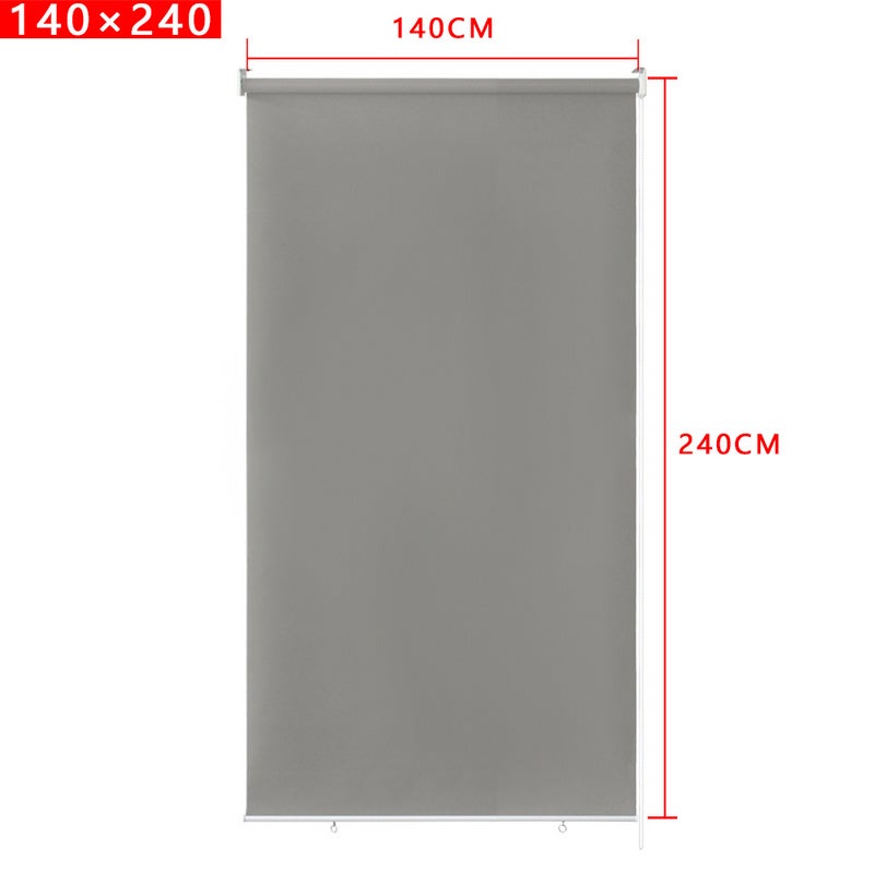 Store vertical 140 x 240 cm enrouleur extérieur pour terrasse ou balcon ...