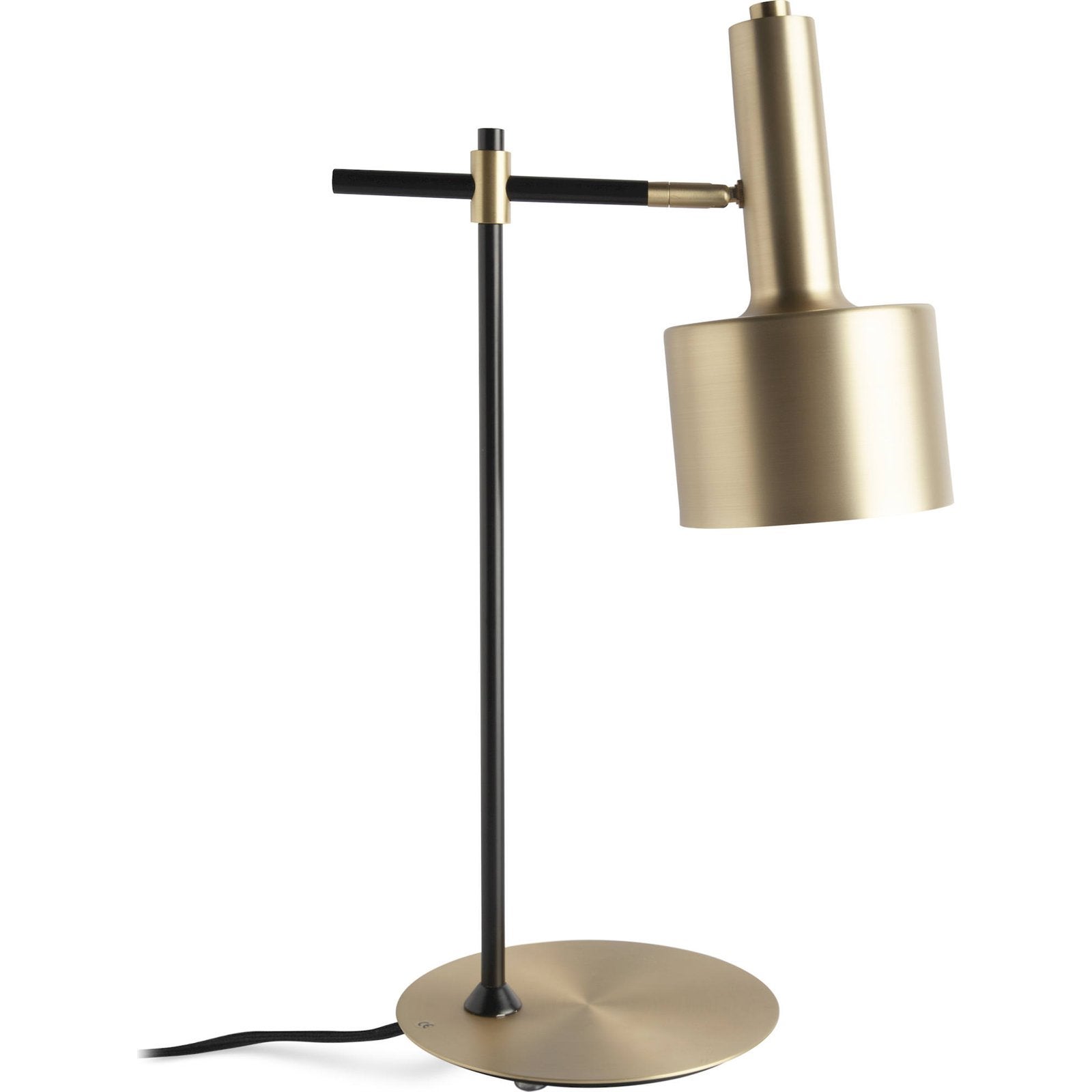 Lampe de table design or et noir Angel Cerda 41 x 20 x 55 cm Aluminium ...