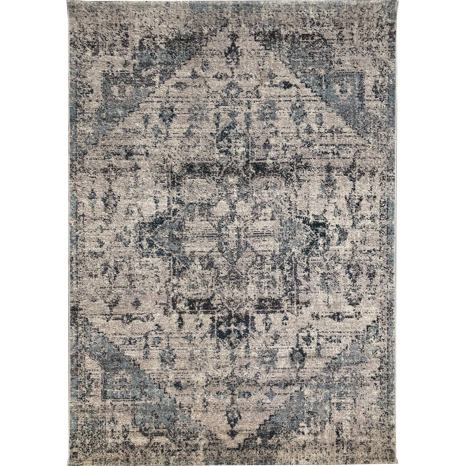 Tapis Ifra 80x150cm Motif Arabesque vieilli | Leroy Merlin