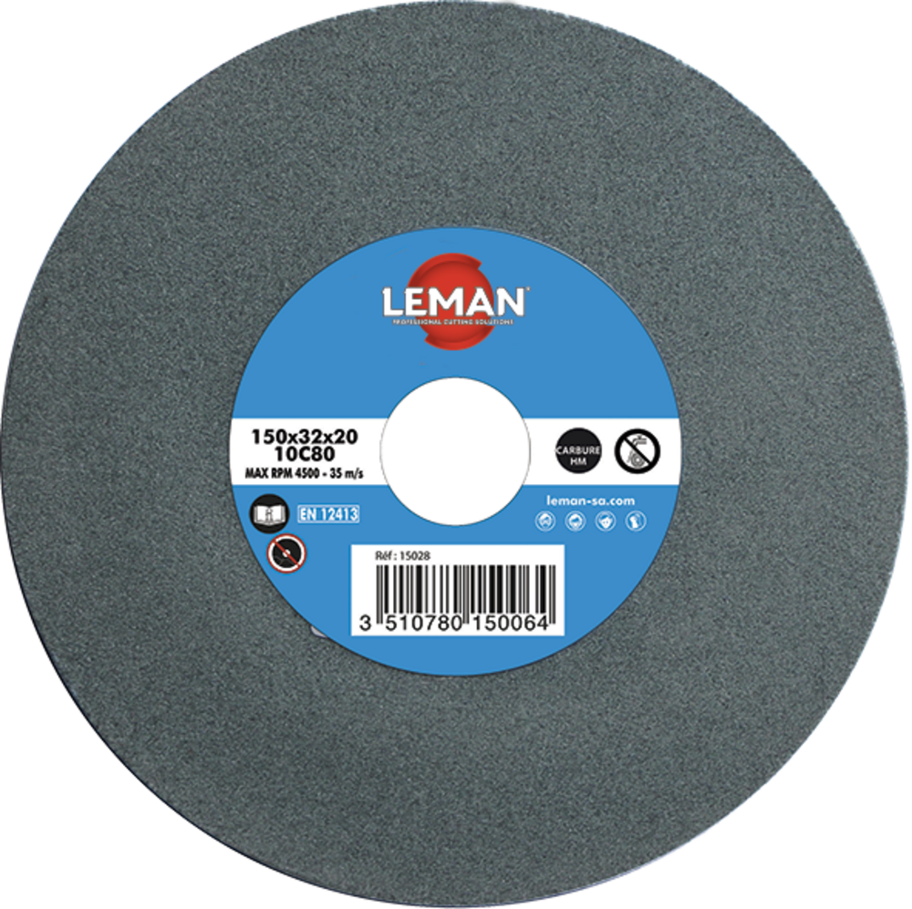 MUELA VERDE 150 X 20 X 32 C80 LEMAN (IT) | Leroy Merlin