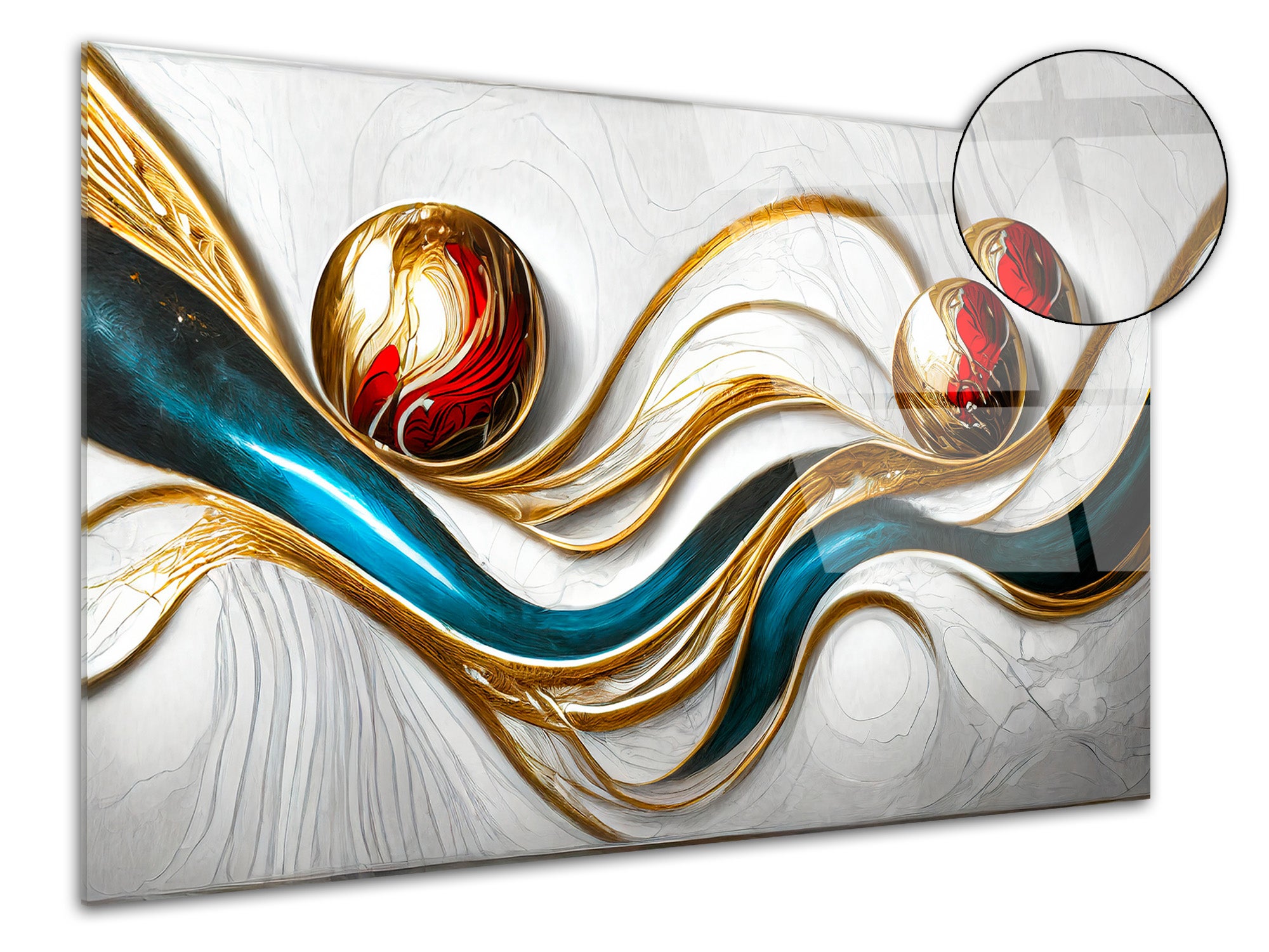 Tableau plexiglas déco Abstraction en plexiglas | Leroy Merlin