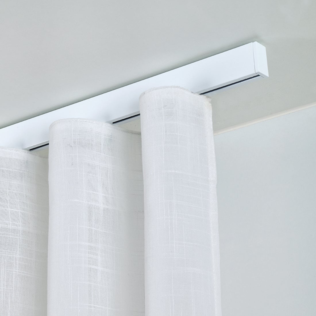 Rails pour Rideaux avec Onde Parfaite avec Installation au Plafond ...