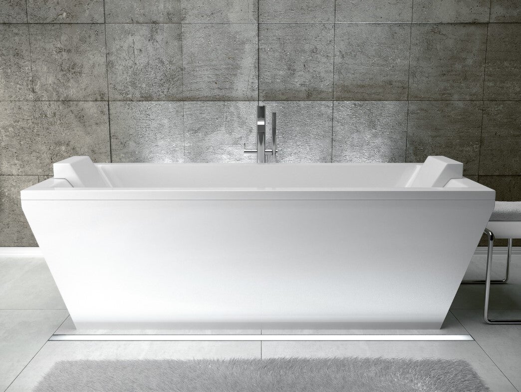 Bañera isla blanca VERA 180x80 | Leroy Merlin