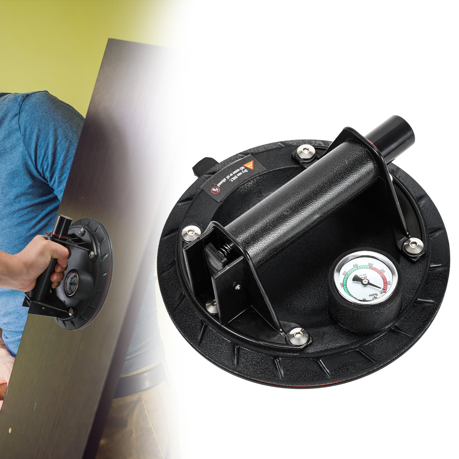 Ventouse double 2 pièces,ventouse double Poignée d'aspiration à vide ...