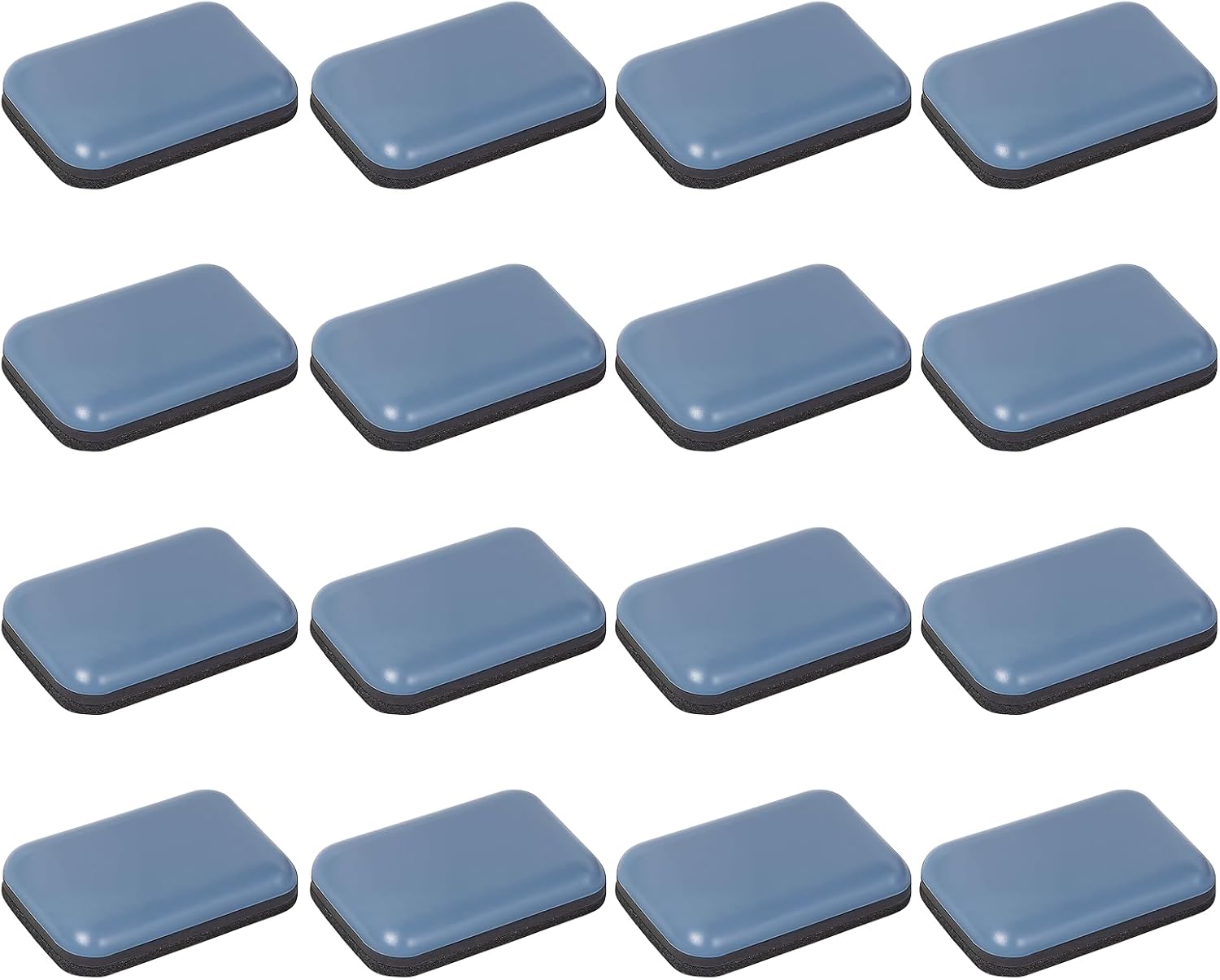 Patins de chaise, 16 pièces, patins de meubles autocollants pour tapis ...