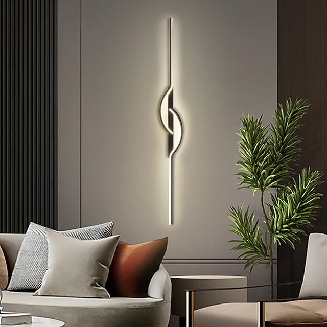 Nowoczesny kinkiet 60 cm, kreatywna lampka nocna, lampa sufitowa ...