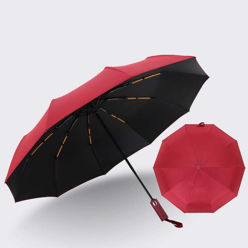 Parasol entièrement automatique, vinyle à 10 os, quille épaisse et ...