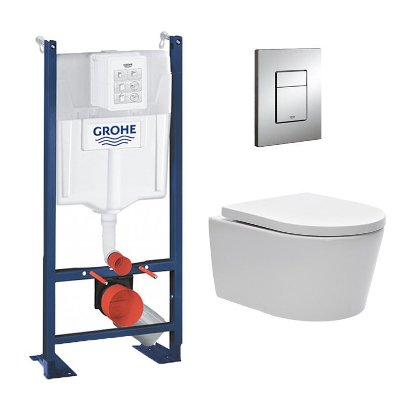 Grohe Pack WC autoportant avec cuvette Swiss Aqua Technologies sans ...