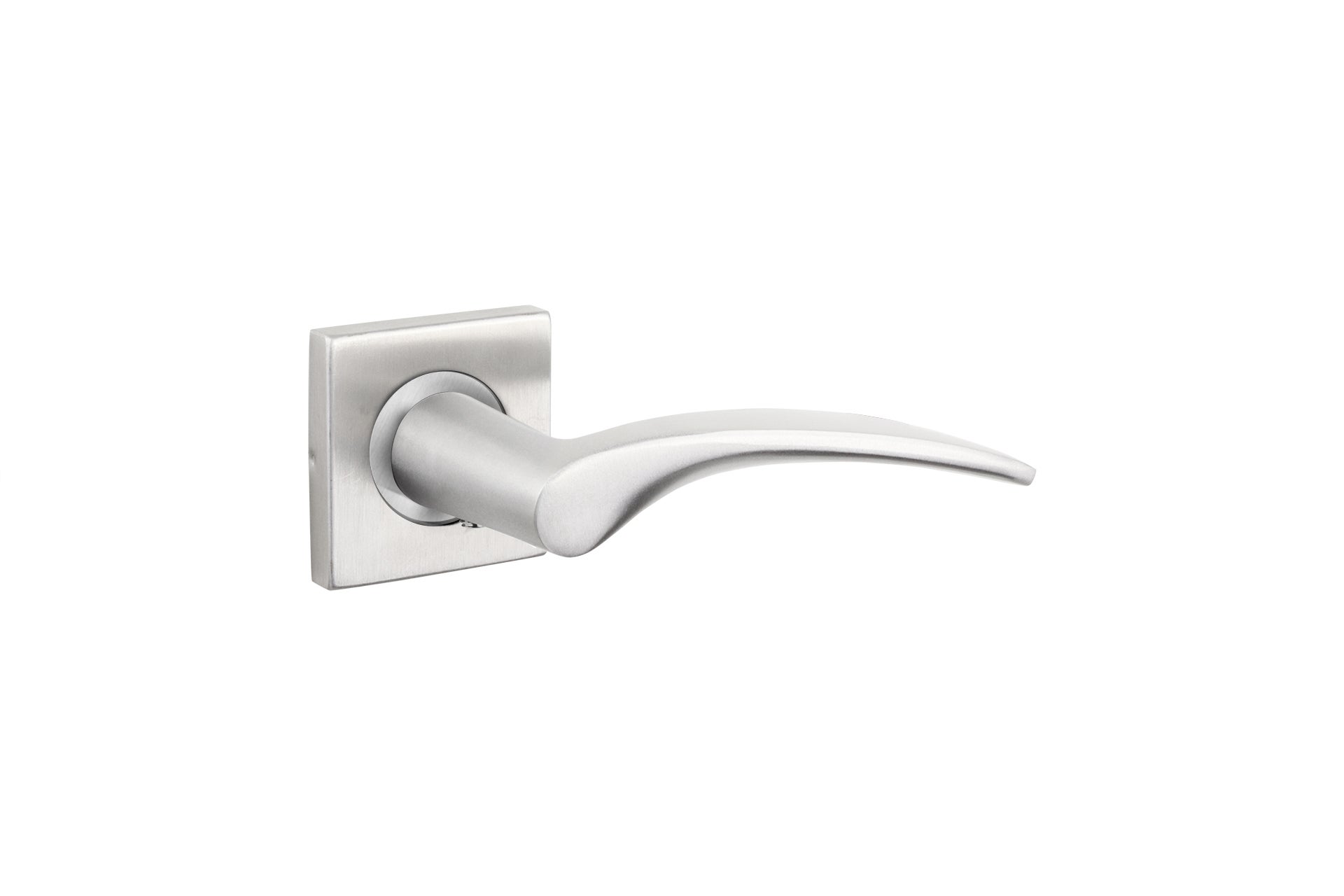 Wovar Poignée de porte Lavuzo Lodini en acier inoxydable avec rosace ...