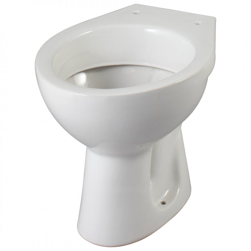 Cuvette WC à alimentation indépendante sortie horizontale Atlas | Leroy ...