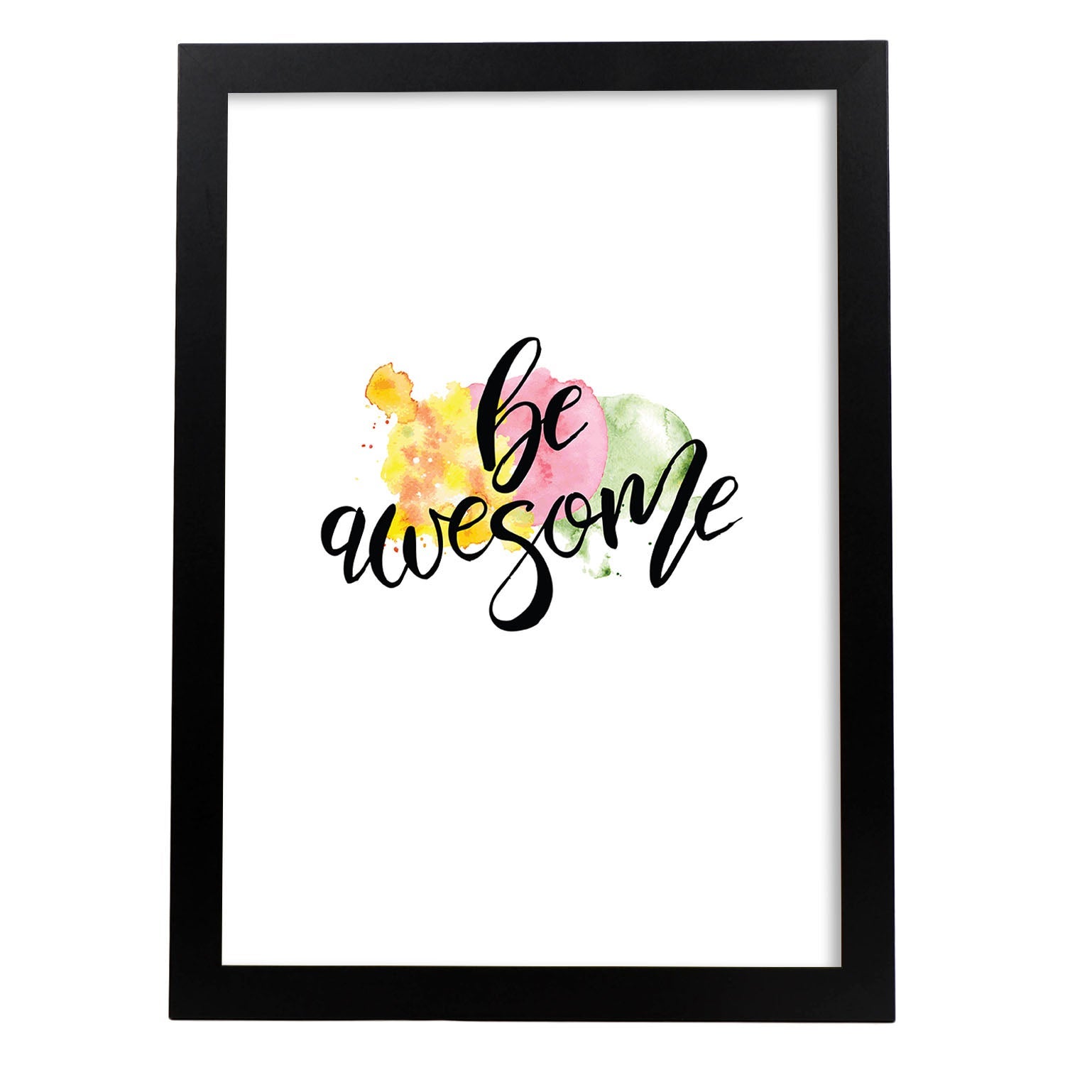 Lame Avec Des Messages Heureux Colorés.poster «est Incroyable» Sans ...