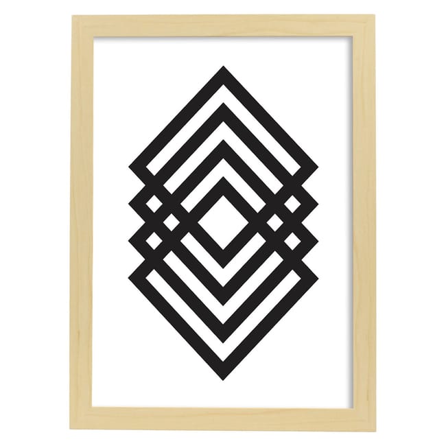 Publier Avec Un Dessin De Ligne Nordique Cubes Lame Illustrée De