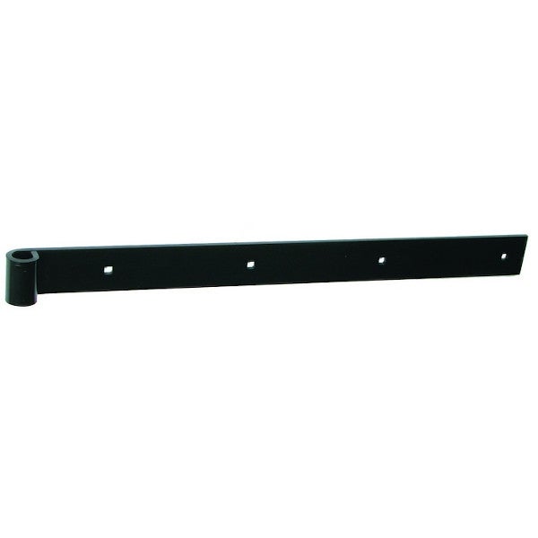 Penture droite acier 40 X 6 mm D16 mm bout droit - Longueur de penture ...