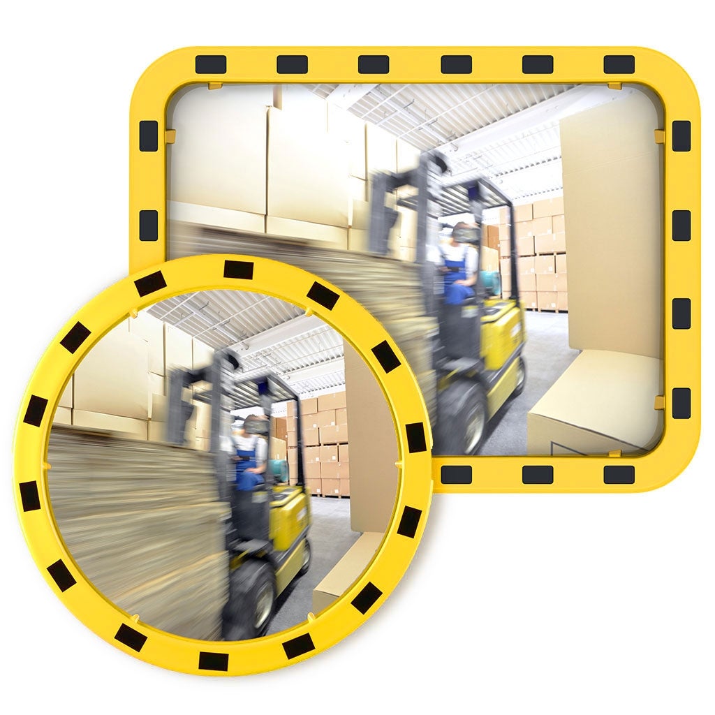 Dan-MIRROR | Specchio per i reparti industriali | circolare | Ø 800 mm ...