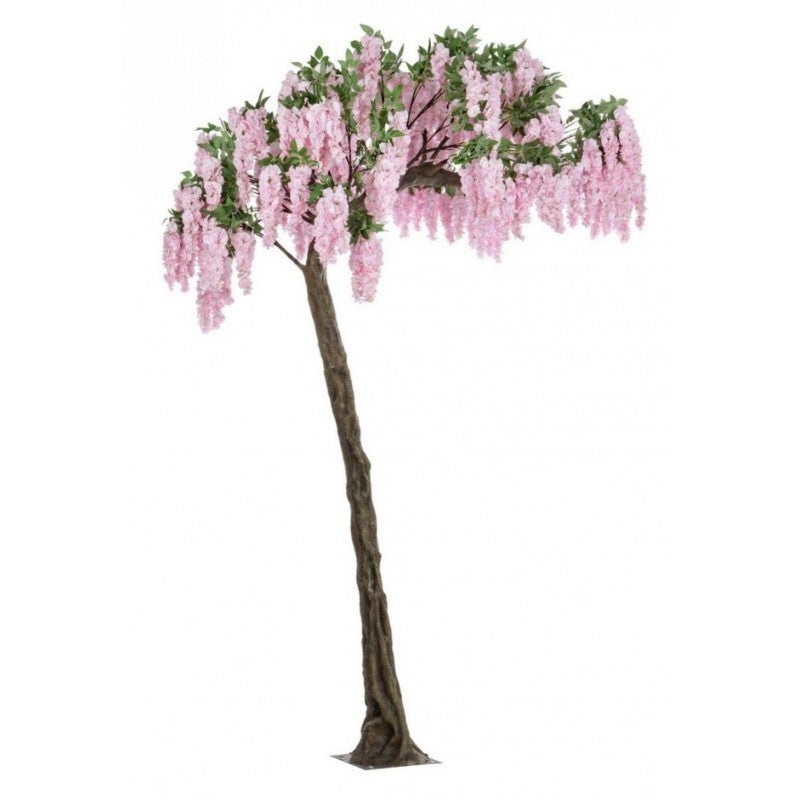 Árbol de glicina rosa artificial h320 cm | Leroy Merlin