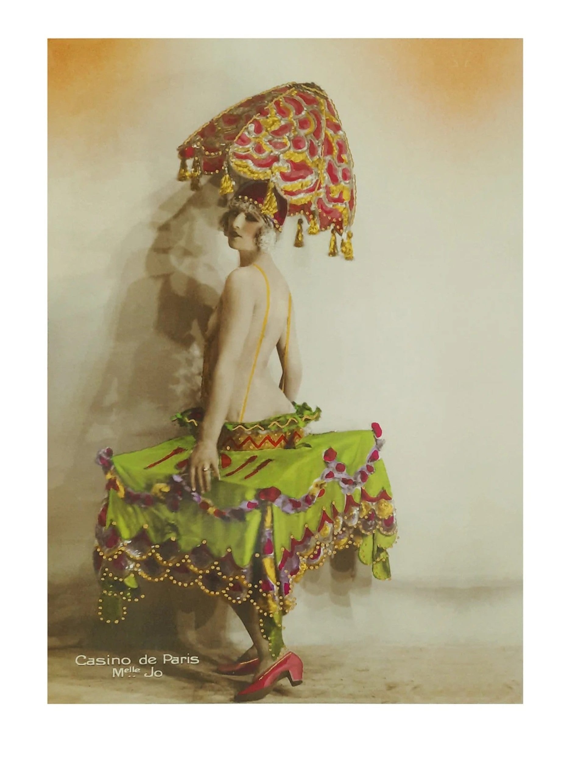 Affiche Art - Casino de Paris Mlle Jo 30x40cm | Leroy Merlin