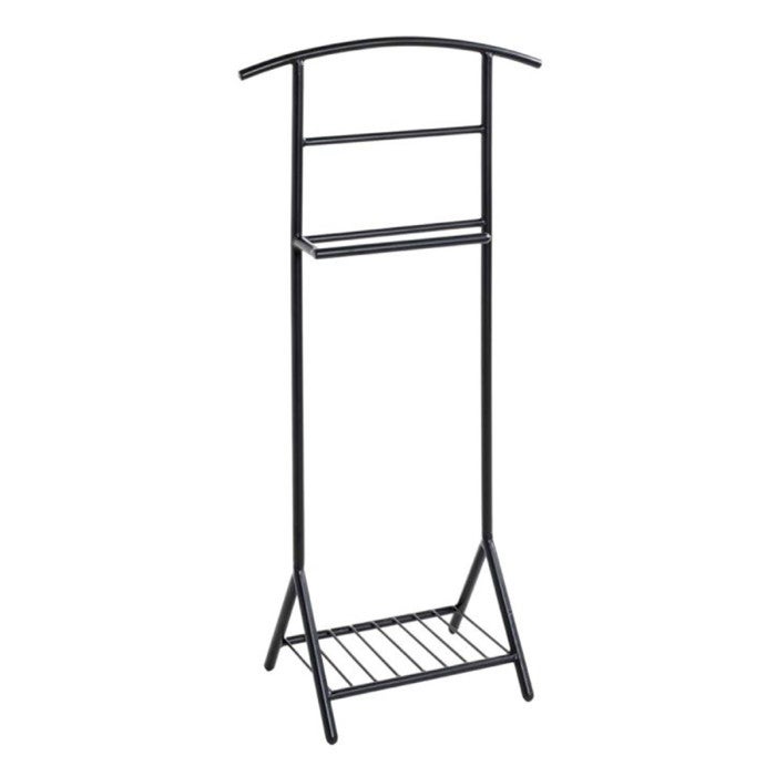 Valet de Chambre Design "Olompo" 101cm Noir | Leroy Merlin