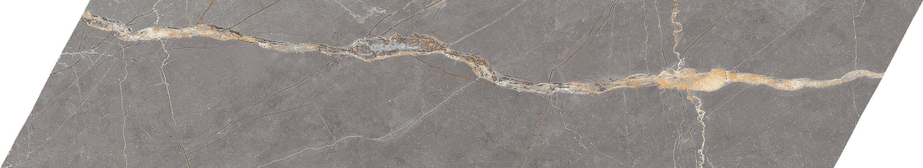 PULPIS DARK GREY CHV (GPR) 8X40 Porcelánico efecto marmol color gris oscuro acabado satinado. 0 ...