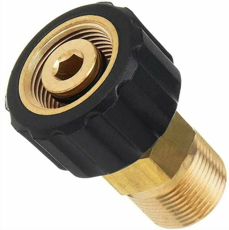 Conector para hidrolimpiadora, rosca hembra M22 x 15 mm a rosca macho ...