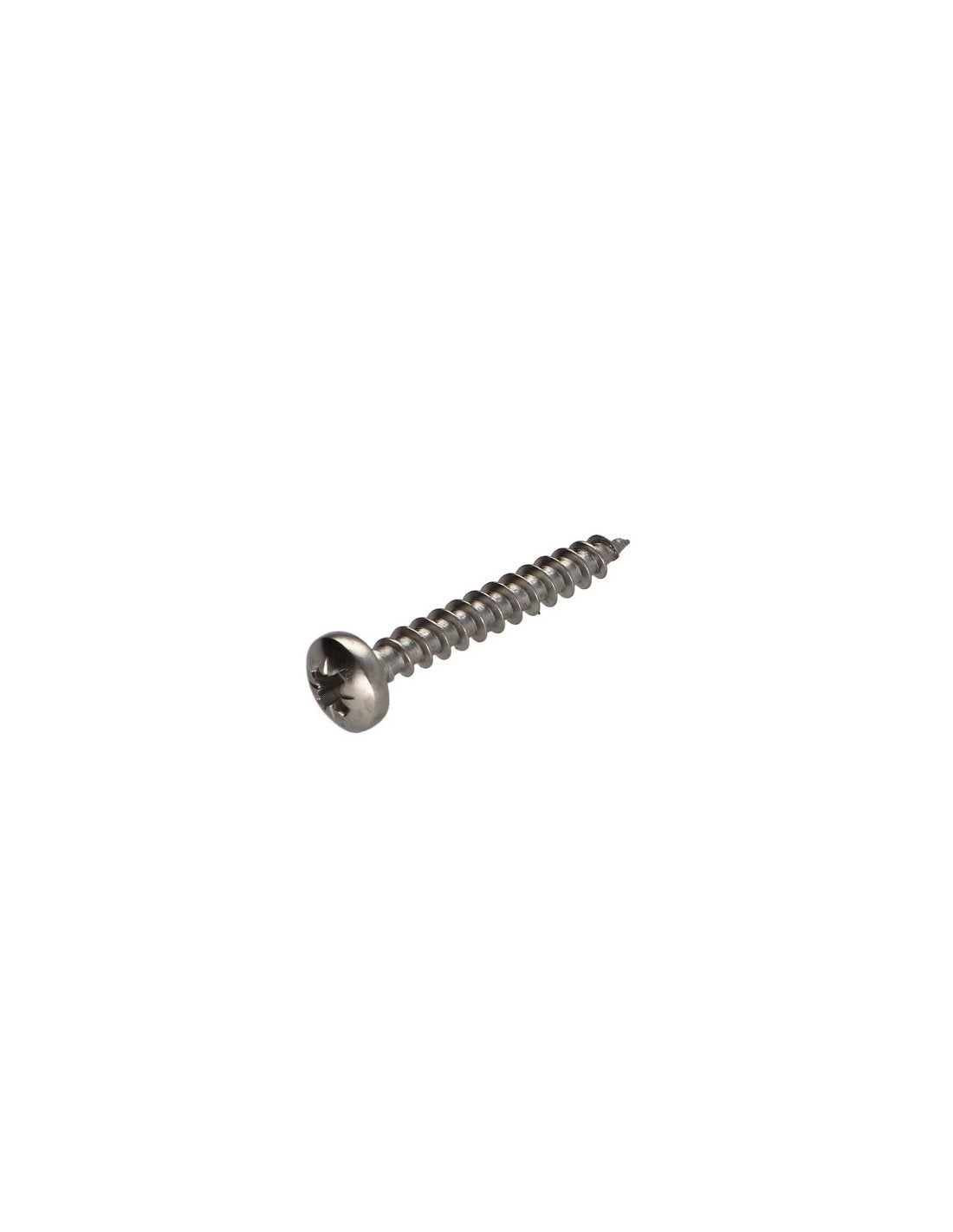 VBA Vis bois agglo Inox A2 Tête ronde TR Pozi 5X30-30 pièces | Leroy Merlin