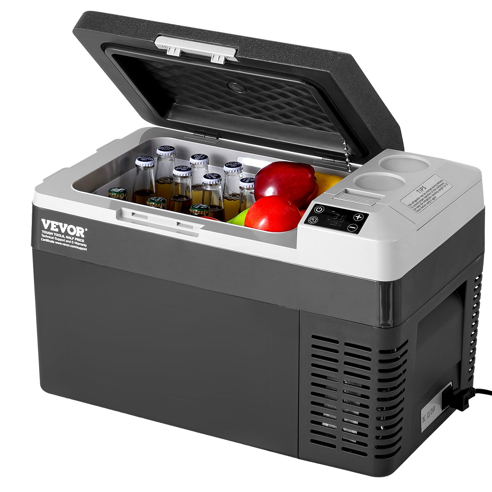 VEVOR Frigo Portatile a Compressione 25 Litri,Mini Frigo Auto 12/24 V ...