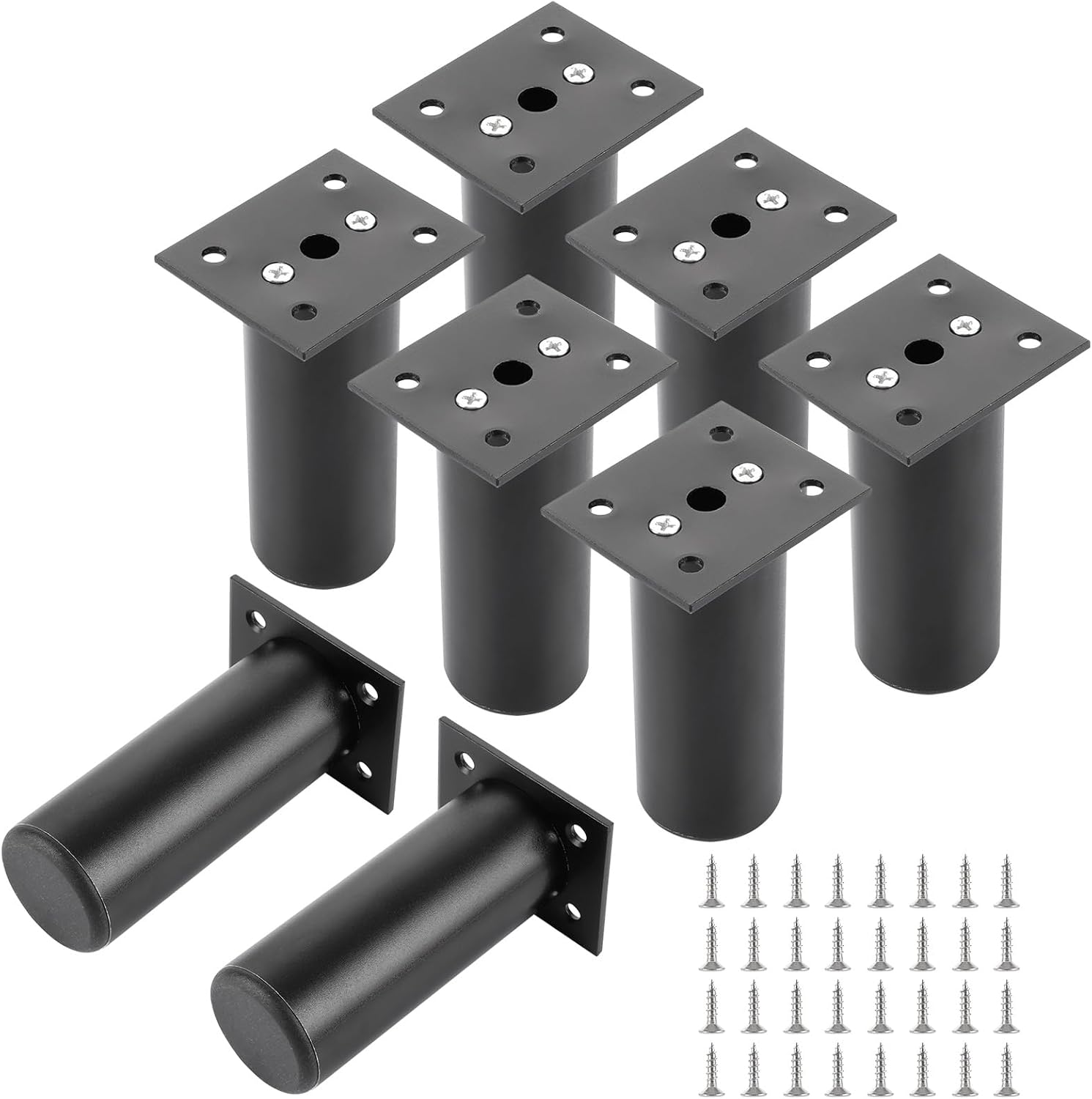 Juego de 8 Patas de Muebles Ajustables 10-11cm, Patas de Mueble, Patas ...
