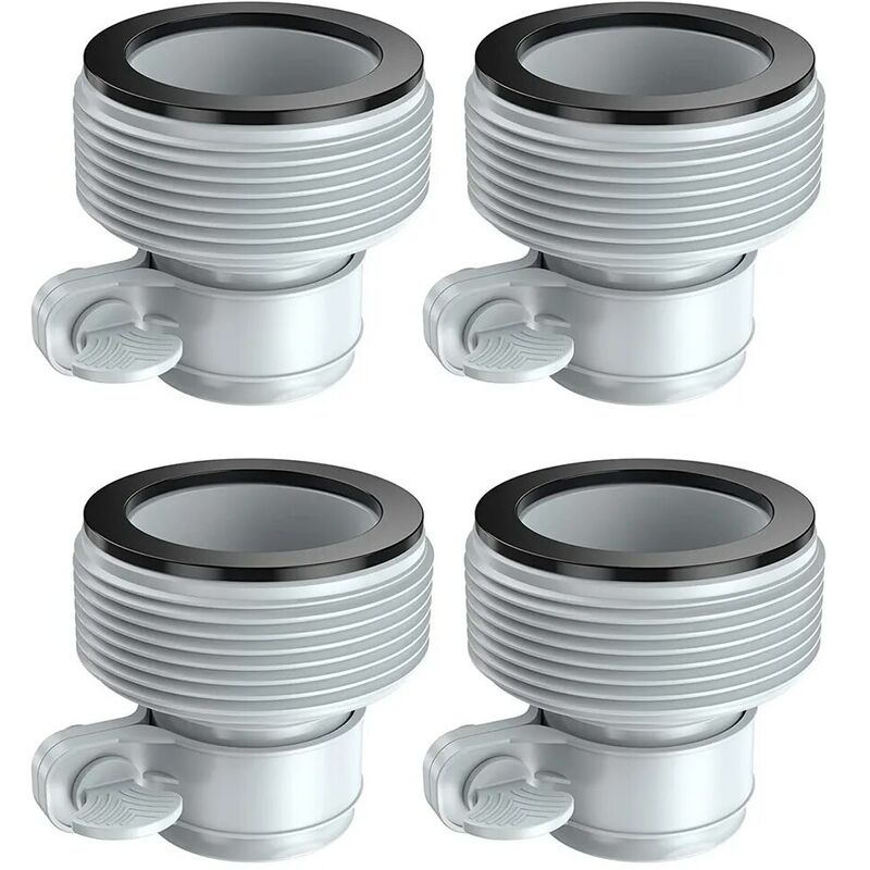 4-Piece Set for Intex Model 29061E B Intex Pool Hose Clamp Converter ...