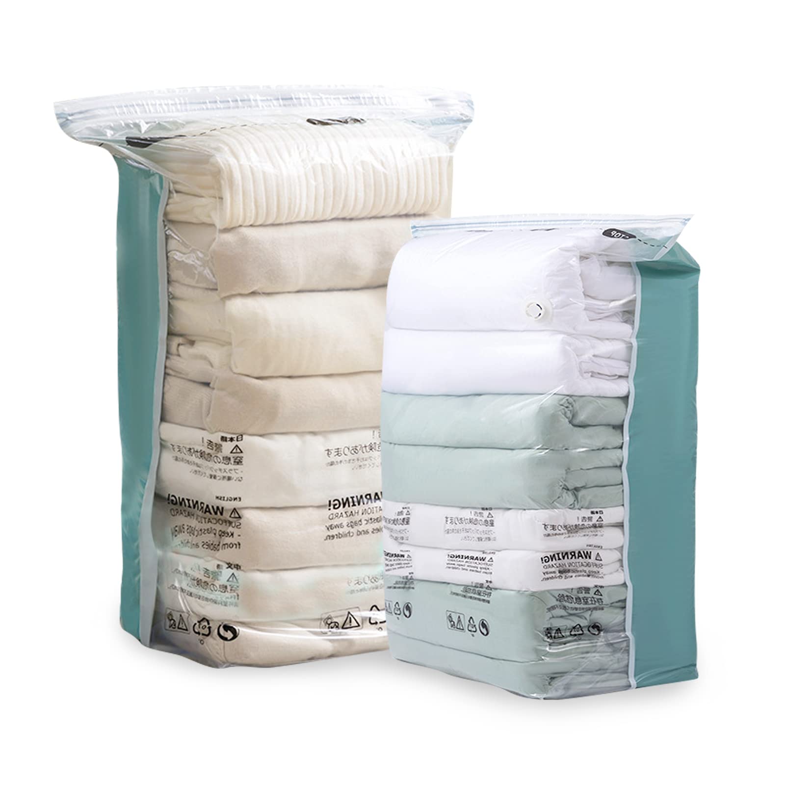 1pc sac de compression sous vide de taille moyenne, sac de voyage ...