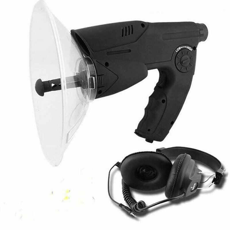 KIT MICROPHONE ENREGISTREUR DIRECTIONNEL CASQUE MONOCULAIRE ...