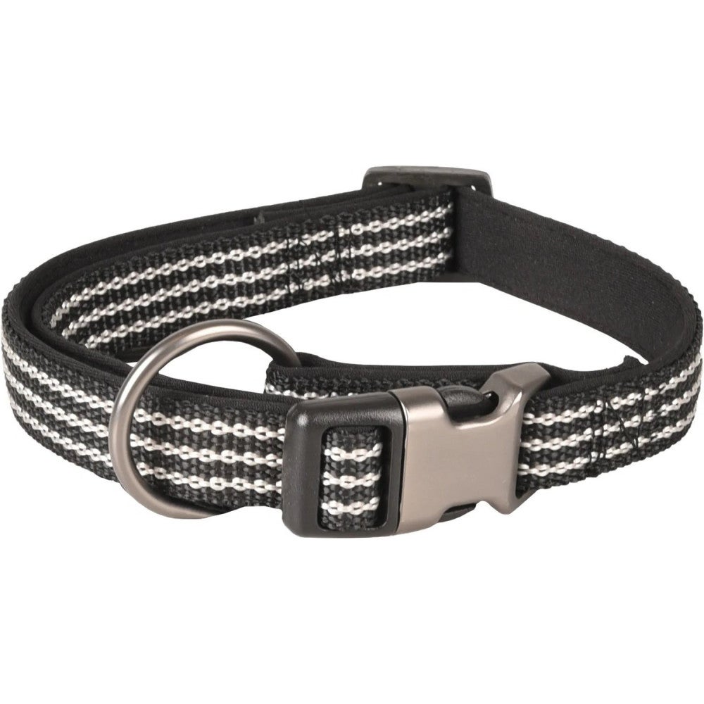 Collier Jannu noir réglable de 20 à 35 cm 10 mm taille S pour chien ...