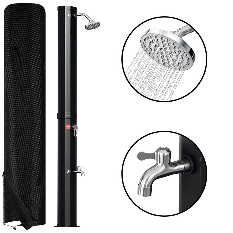 Ducha solar jardín Ducha solar Ducha piscina Ducha jardín Depósito de ...