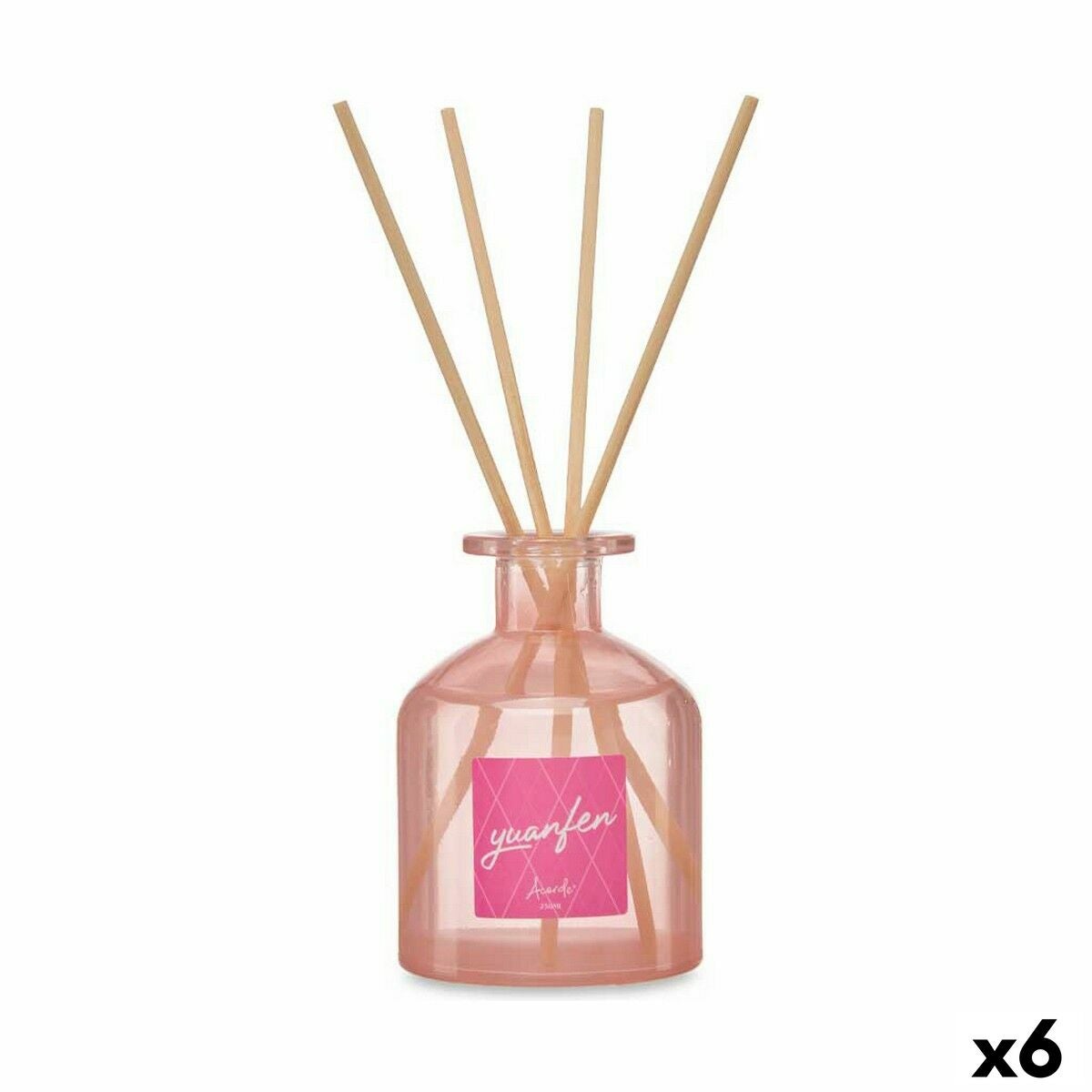 Bâtonnets Parfumés Pivoine (250 ml) (6 Unités) | Leroy Merlin