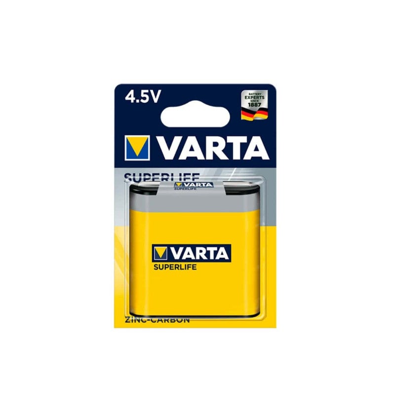 Pila petaca Varta 3lr12 salina blíster 1 unid 62x22x67mm | Leroy Merlin