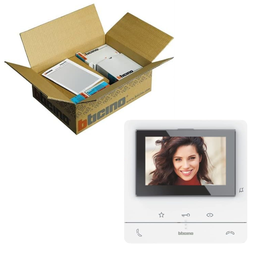 Kit condominio base modello 360001 & videocitofono classe100 v16b ...