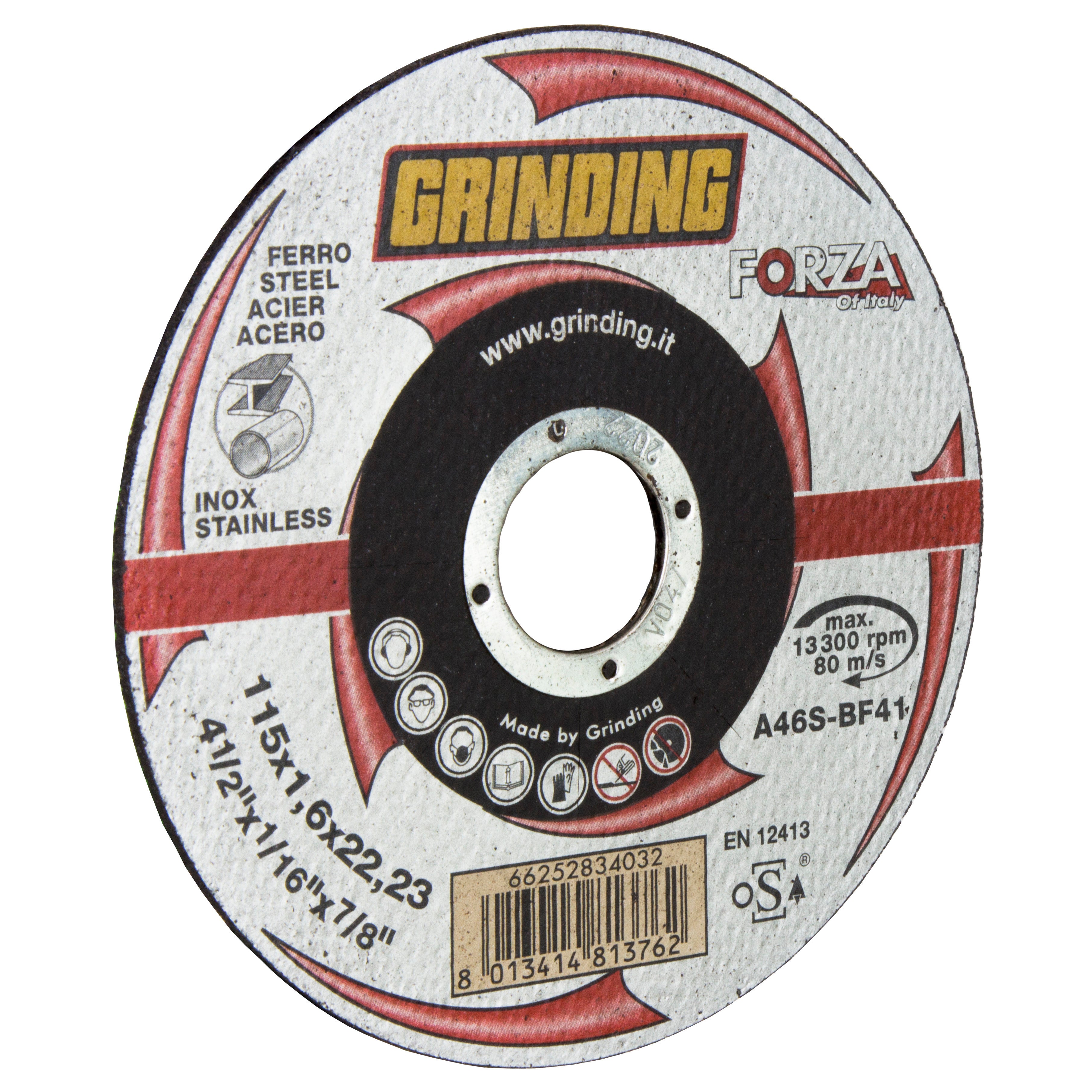 GRINDING FORZA MOLA FERRO 115X1,6 | Leroy Merlin