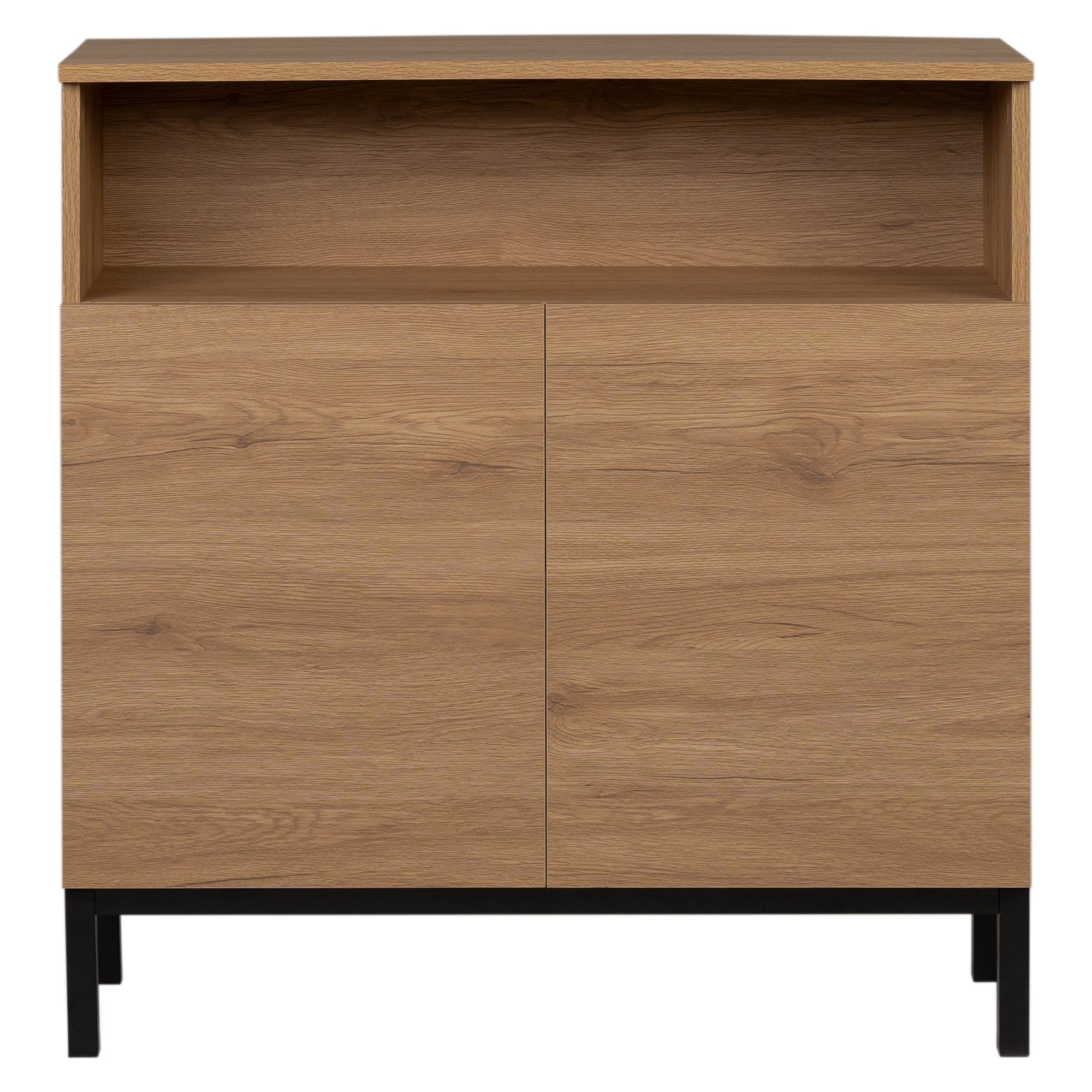 Consola melamina natural 80 x 82 cm | Leroy Merlin