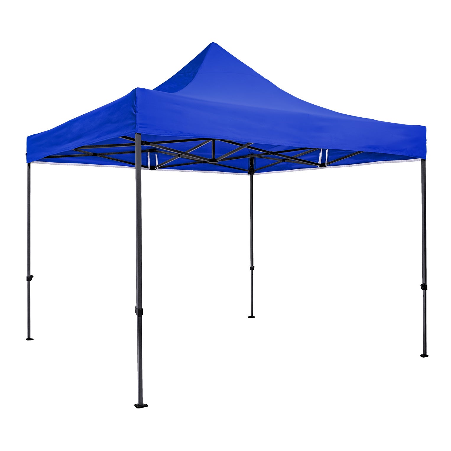 Carpa Plegable 3x3 Acero Basic Plus Azul | Leroy Merlin